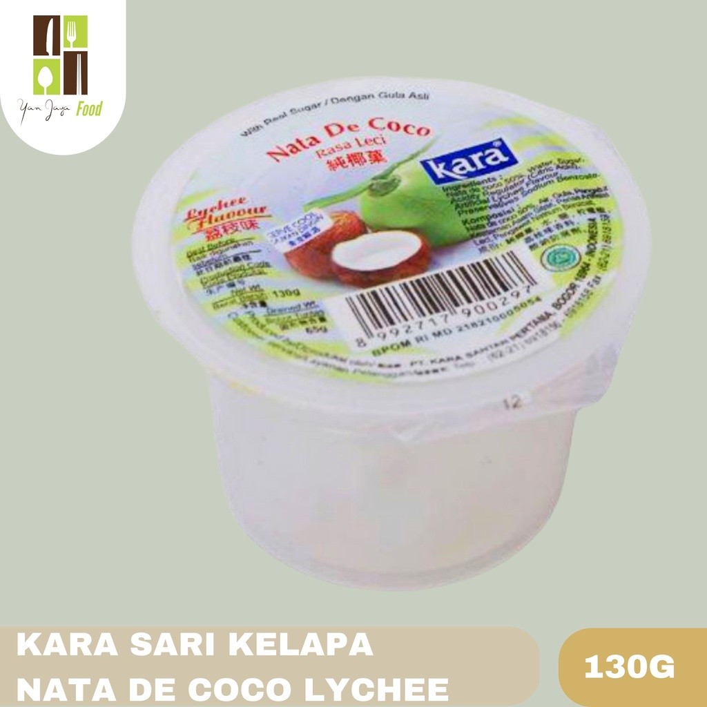 Jual Kara sari Kelapa Nata De Coco Lychee/ Leci Cup 130g 1Pcs | Shopee ...