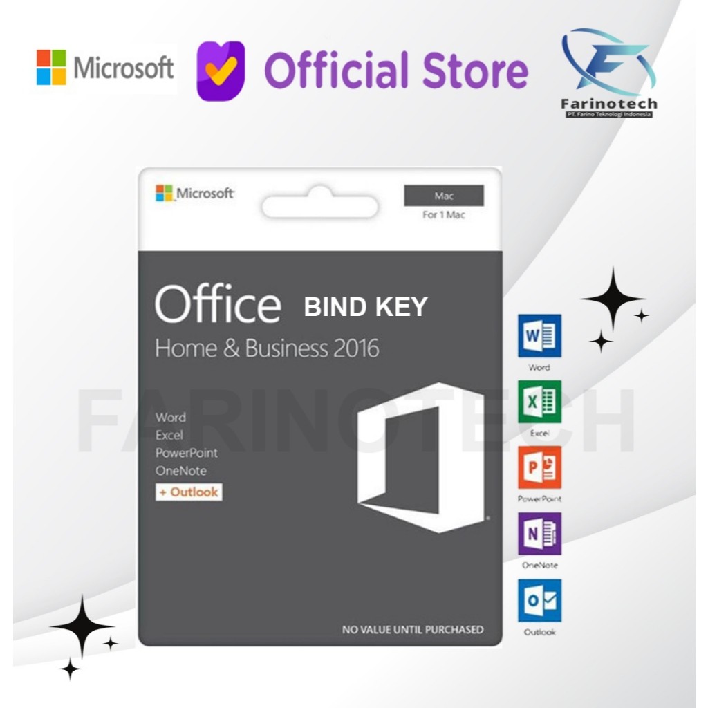 Jual Microsoft Office 2016 Mac Original License key Bind Lifetime | Shopee Indonesia