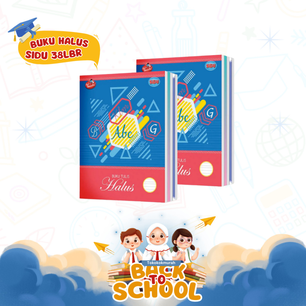 Jual BUKU TULIS HALUS SIDU 38 PER PACK ISI 10 PCS | Shopee Indonesia
