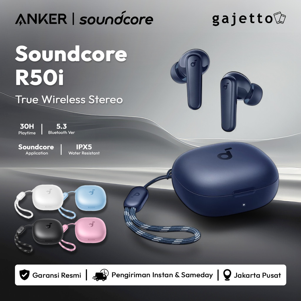 Jual Anker Soundcore R50i R50l True Wireless Earbuds TWS Earphone - A3949 | Shopee Indonesia