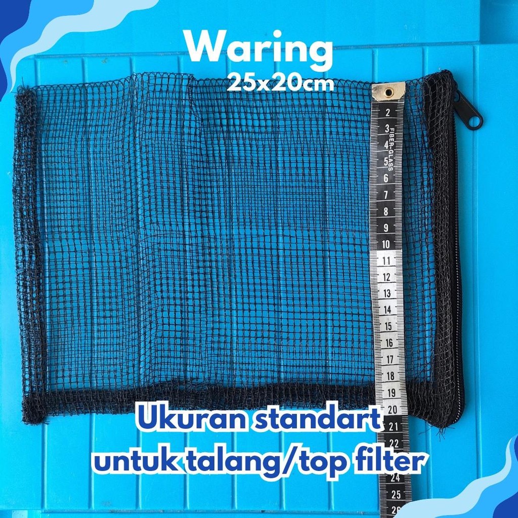 Jual Waring Kantong Media Filter Ready 3 ukuran cocok untuk Kolam koi ...