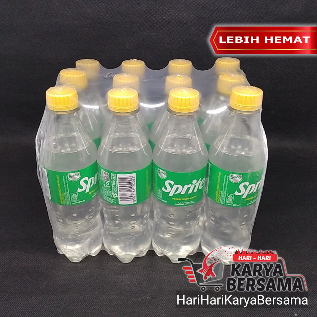 Jual MINUMAN RINGAN BERSODA SPRITE LEMON LIME BOTOL PACK 12'S X 390ML ...
