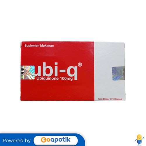 Jual Ubi Q 100 Mg Box 30 Kapsul | Shopee Indonesia