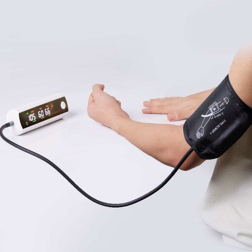 Jual Electronic Automatic Sphygmomanometer Arm Monitor Rechargeable ...