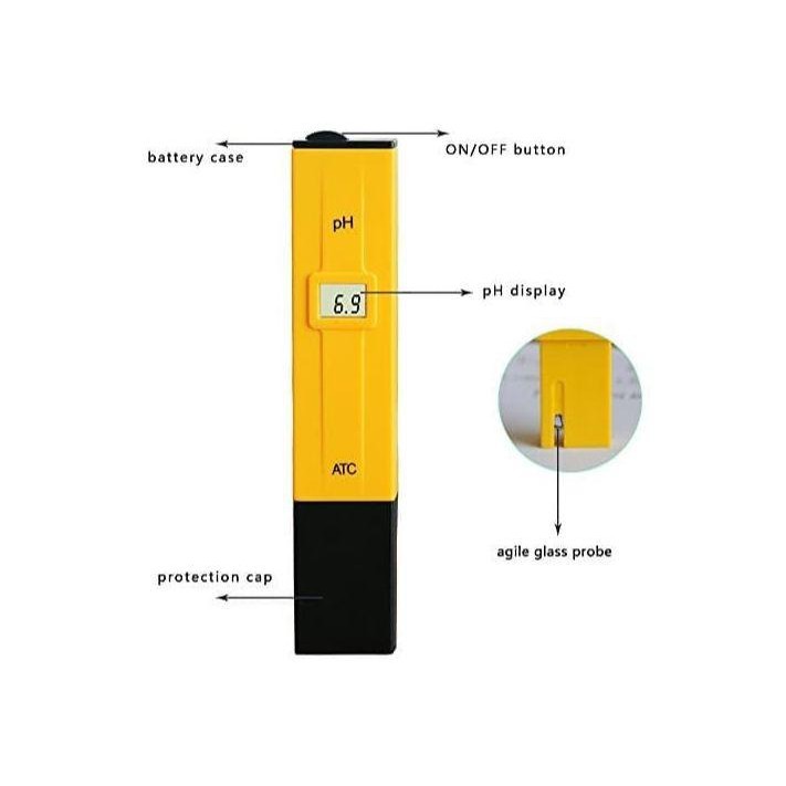 Jual PH Meter PH Digital Tester PH Ukur Alat Pengukur Keasaman Cairan ...
