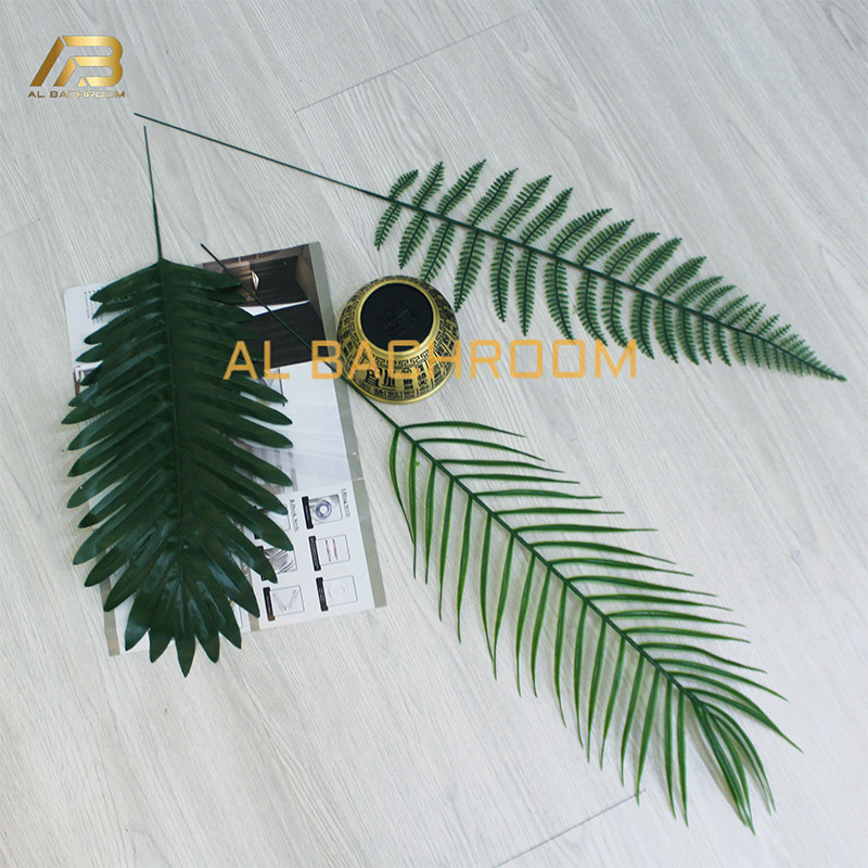 Jual B8063 DAUN PLASTIK ARTIFICIAL DEKORASI RUMAH DAUN PALEM | Shopee ...