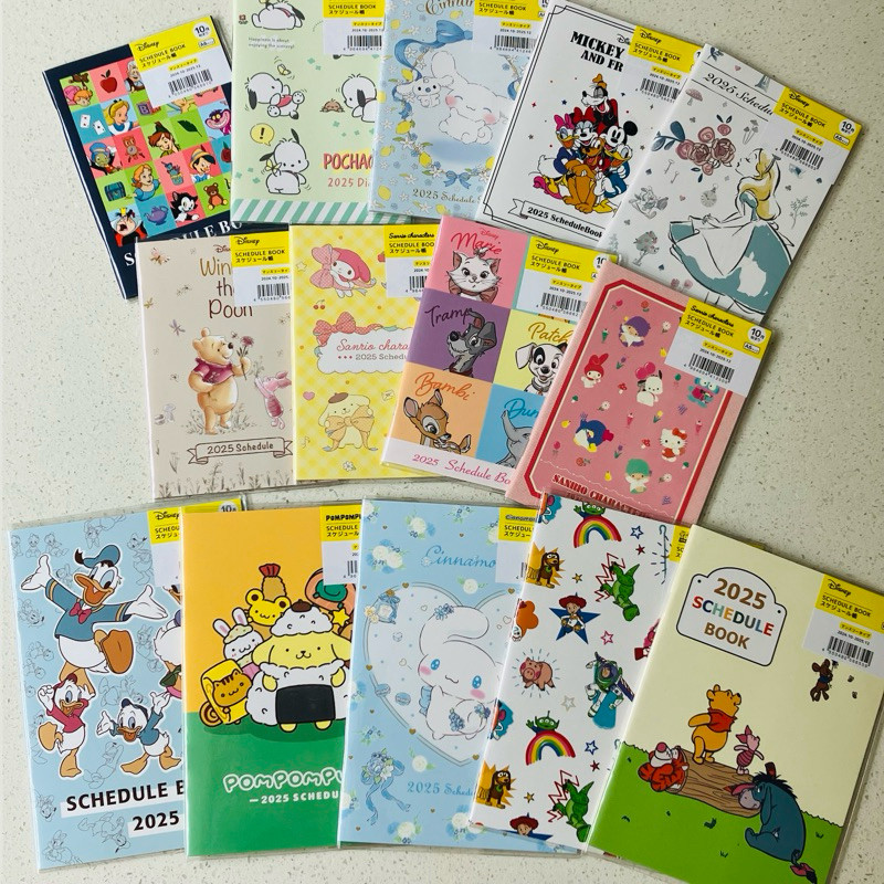 Jual planner daiso sanrio disney japan 2025 | Shopee Indonesia