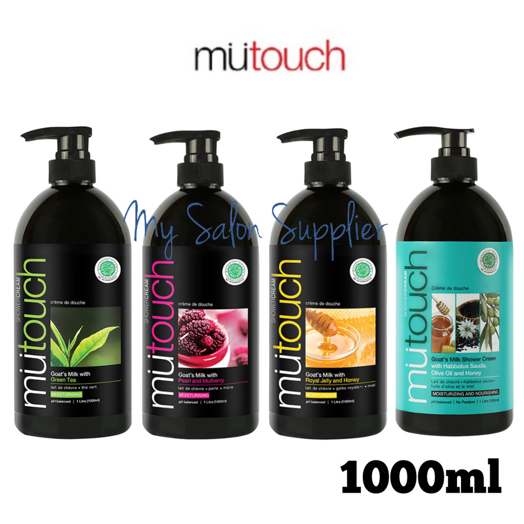 Jual Mutouch Goat's Milk Shower Cream Body Wash Pump 1000ml / 1L ...