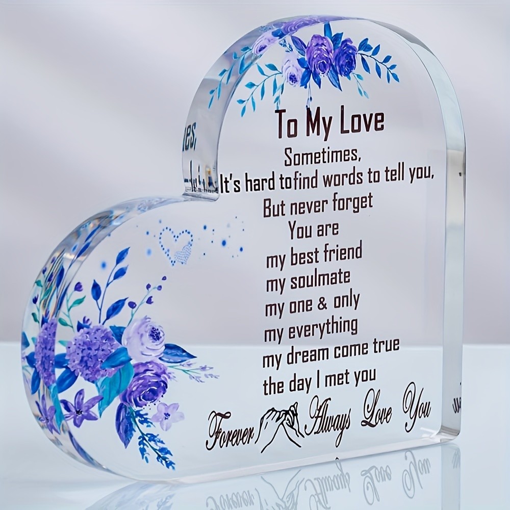 Jual Heart shaped office and home desk decorations, romantic gifts for ...
