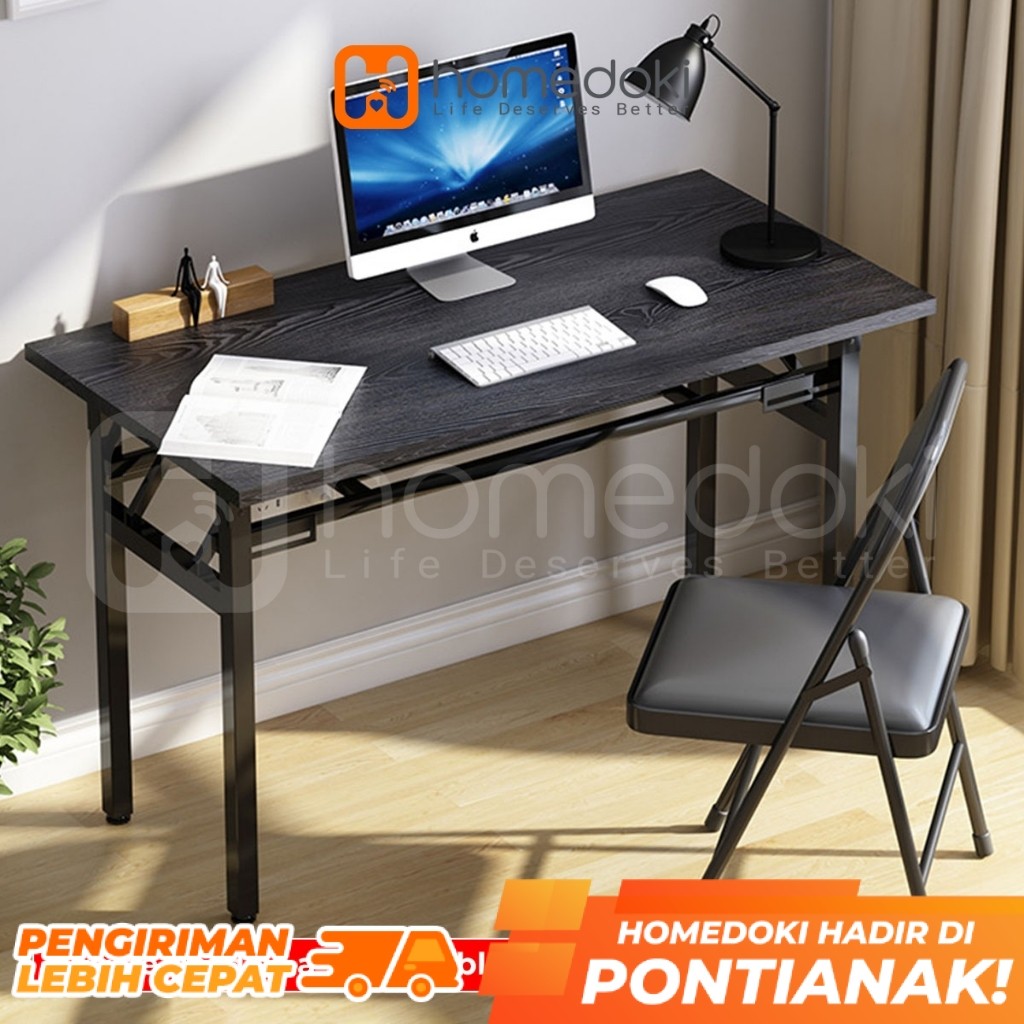 Jual Homedoki Meja lipat Portabel / Meja Belajar /Meja Kantor / Meja Kerja / Meja Makan Lipat ...