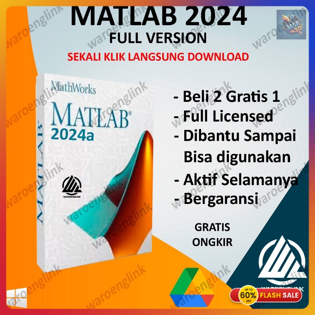 Jual Matlab R2024a 2024 Full Toolbox Addons | Video Install | for Windows | Full Version ...