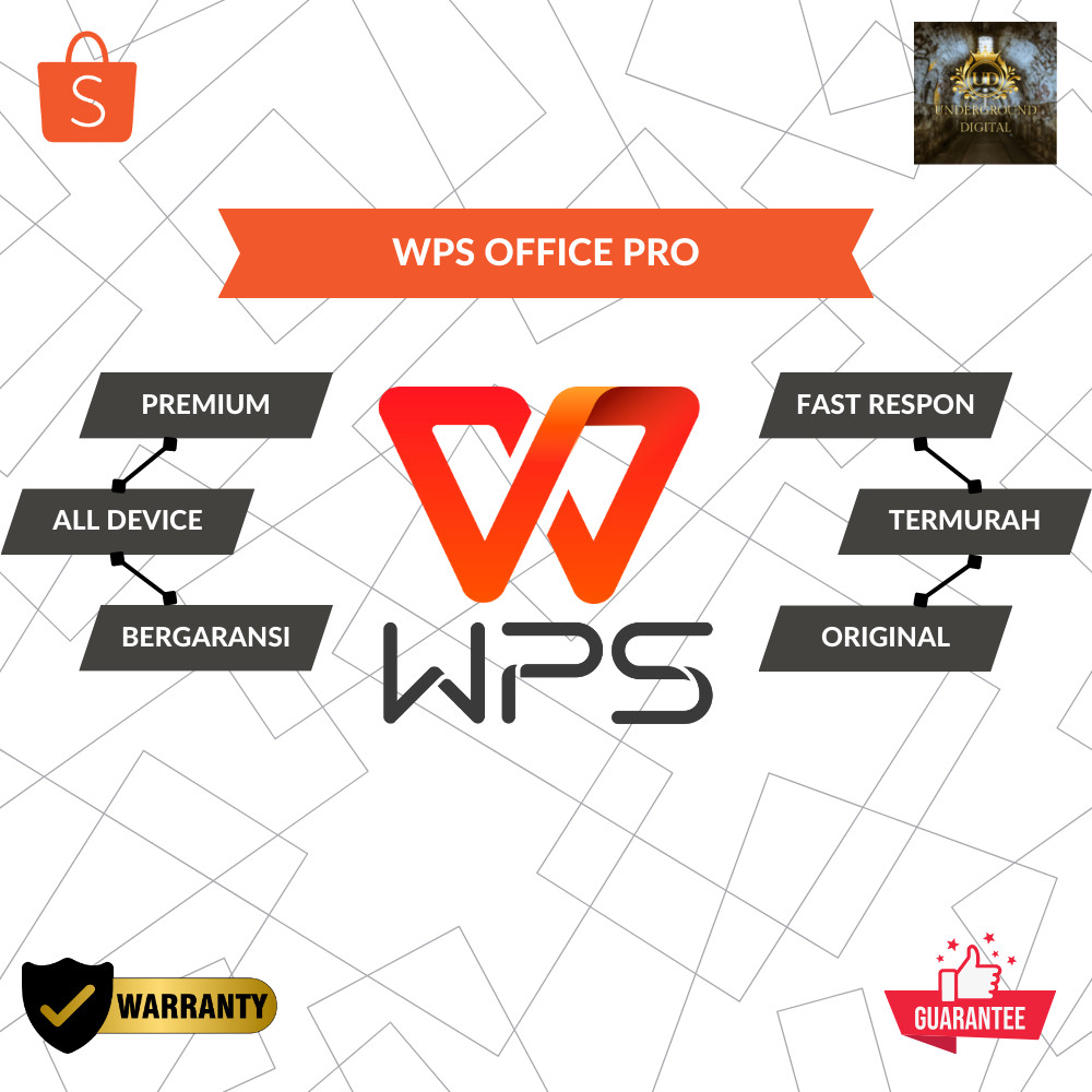 Jual WPS Office Pro Akses Full Garansi 12 Bulan | Shopee Indonesia