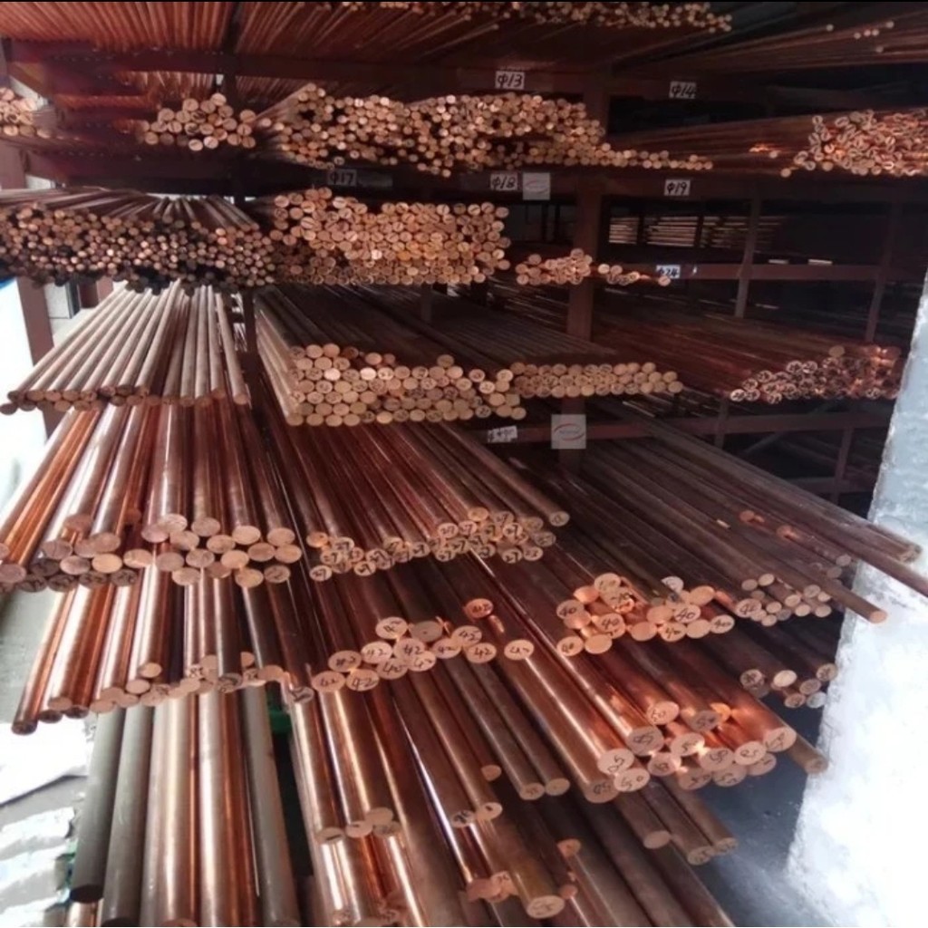 Jual Grounding Rod As Tembaga 16mm x 10cm Copper Rod | Shopee Indonesia