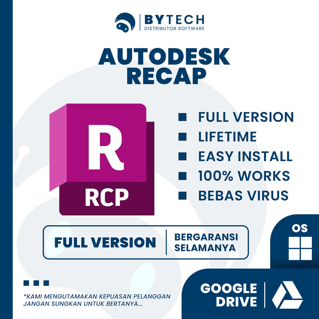 Jual Autodesk Recap Pro 2026 2024 2023 2022 2021 2020 | Windows ...