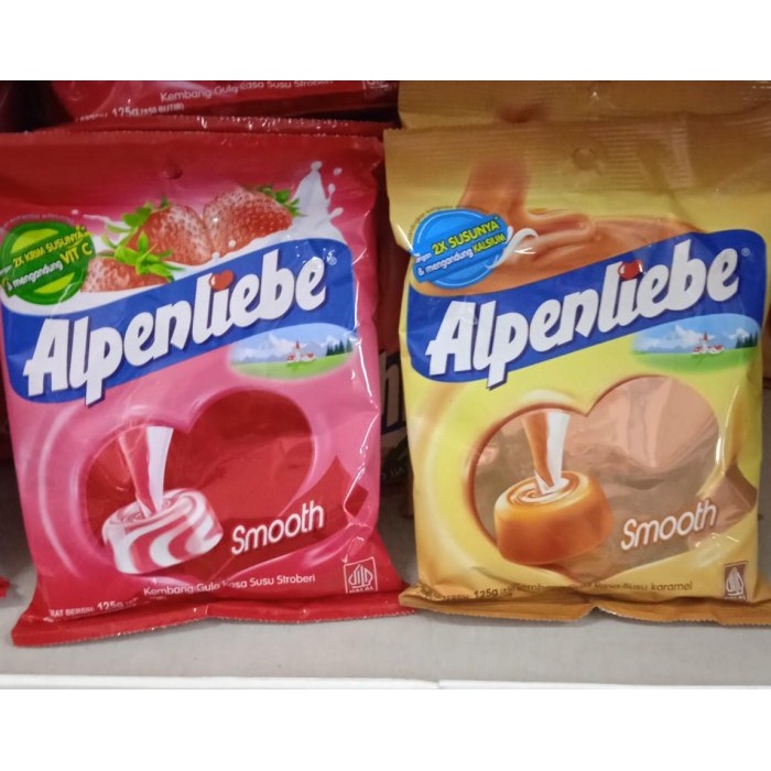 Jual PERMEN ALPENLIEBLE SAK ALL VARIAN - STRAWBERRY | Shopee Indonesia