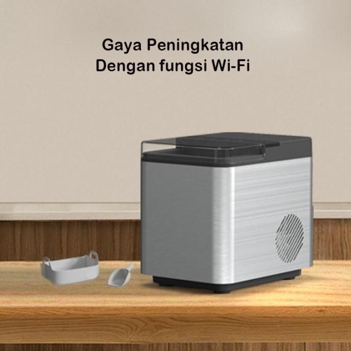 Jual Hicon Mesin Es Stainless Steel Iceler Es Batu Kristal Ice Maker ...