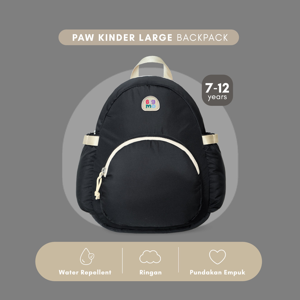 Jual Bigmo Paw Kinder Large (Elementary) Backpack Charcoal | Shopee ...