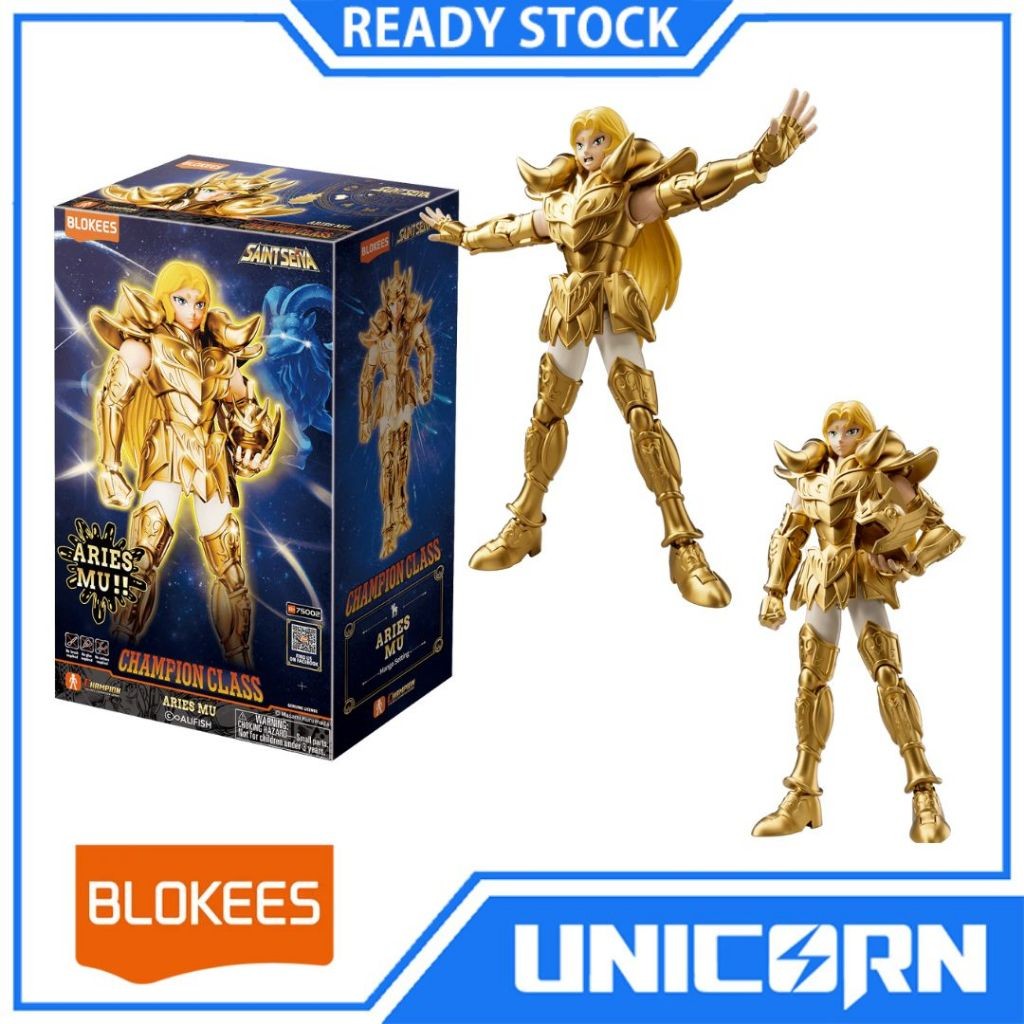 Jual Blokees Saint Seiya Champion Class Aries Mu 01 | Shopee Indonesia