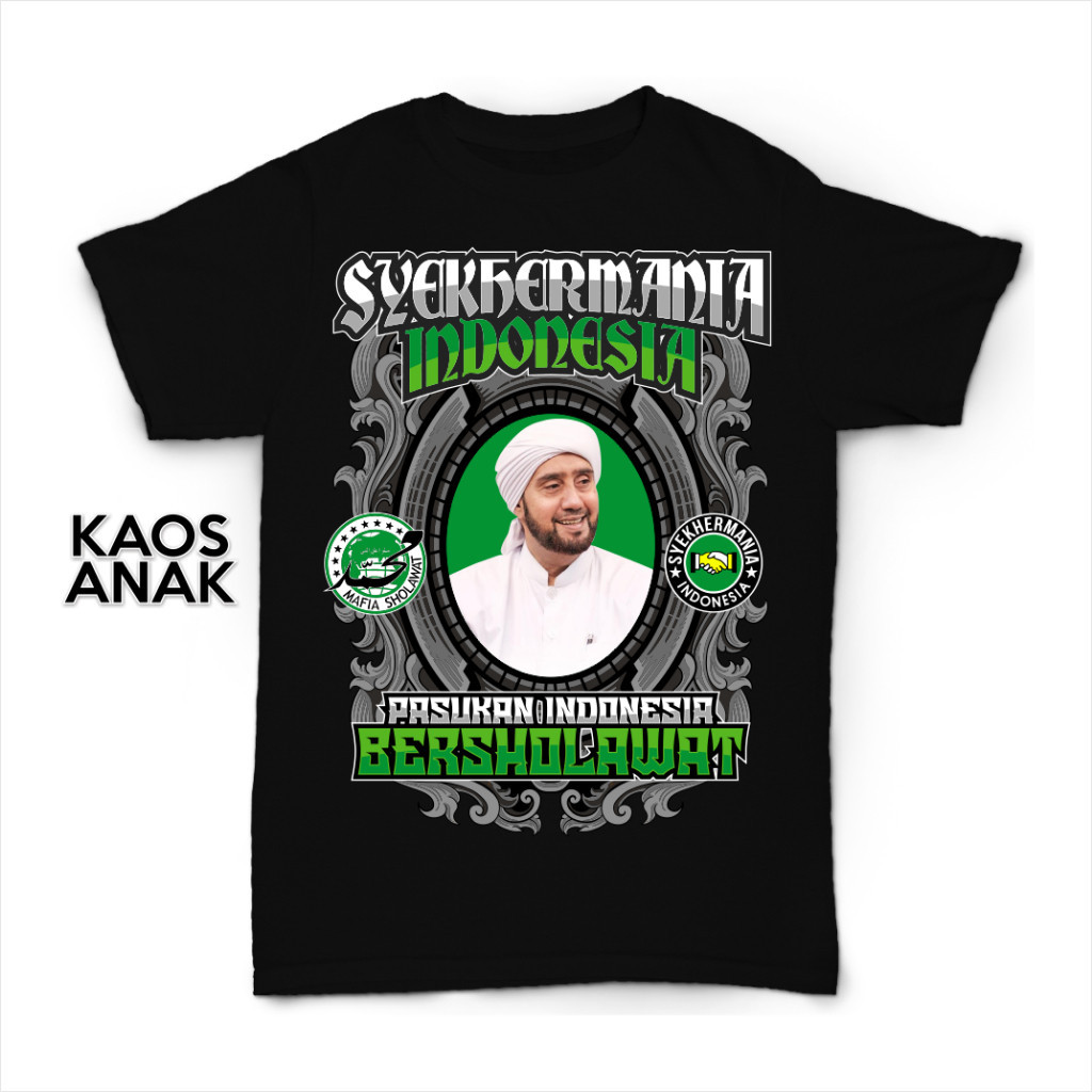 Jual KAOS SHOLAWAT ANAK HABIB SYECH SYEKHER MANIA DISTRO KATUN | Shopee ...