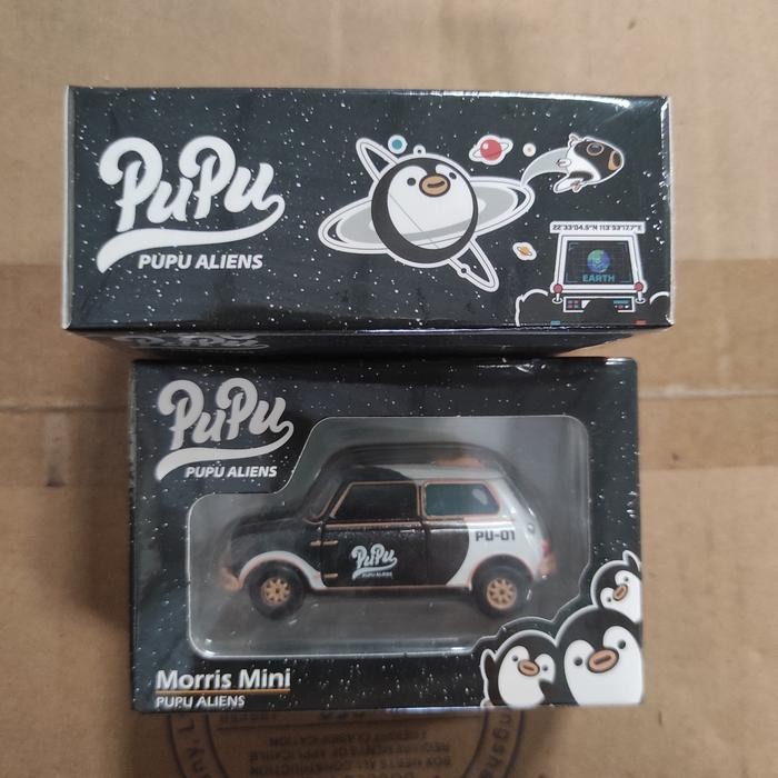 Jual DIECAST TINY MORRIS MINI PUPU ALIENS EDITION | Shopee Indonesia