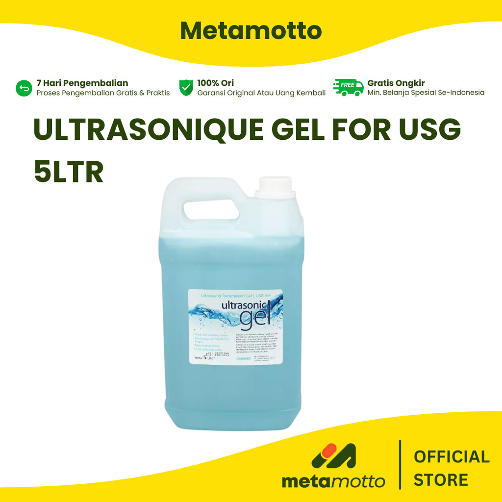 Jual Ultrasonique Gel OneMed 5 Liter / Jelly USG 5 L - Metamotto ...