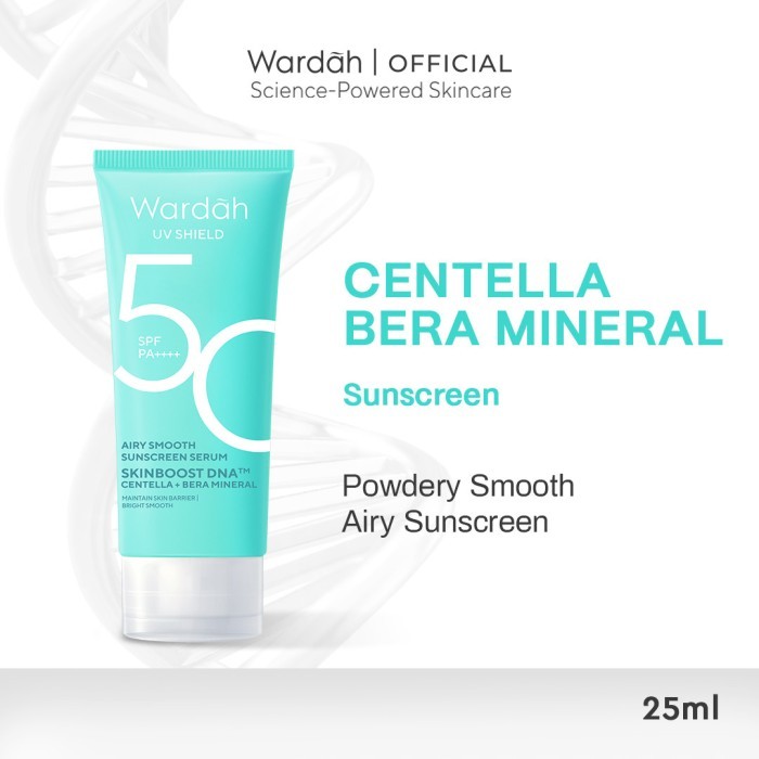 Jual Wardah UV Shield Airy Smooth Sunscreen Serum SPF 50 PA++++ - 25 ml | Shopee Indonesia
