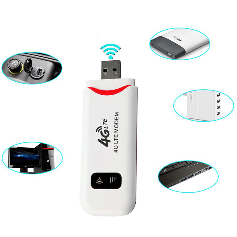 Jual 4G LTE Wireless Router USB Dongle 150Mbps Modem Mobile Broadband Sim Card Wireless WiFi ...