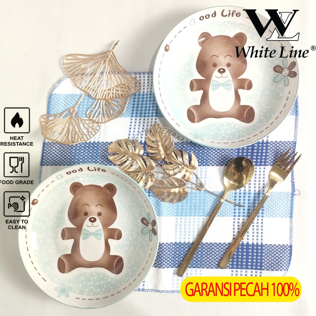 Jual Piring Aesthetic WHITELINE Fruit Shape 8in GOOD LIFE Piring Sayur ...