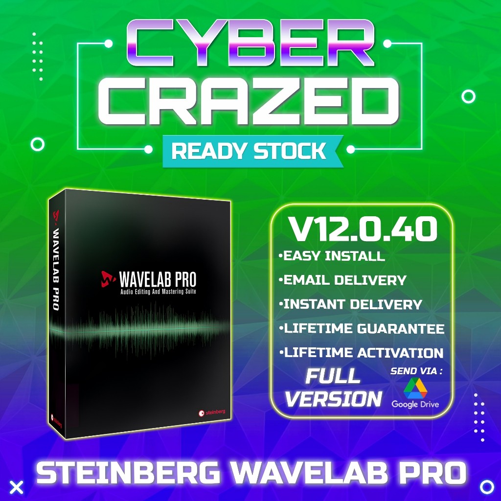 Jual Steinberg WaveLab Pro 12.0.40 Full Version (Versi Terbaru ...