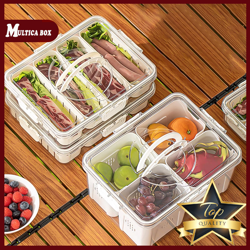 Jual Multica Box Food container Kotak Penyimpan Buah sayur Keranjang ...