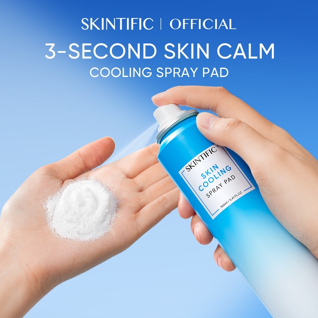 Jual SKINTIFIC - Cooling Spray Pad 160ml | Calms Acne Redness 3-Second ...