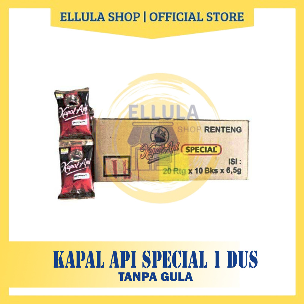 Jual ELLULA Shop - KAPAL API SPECIAL MINI 1 DUS ISI 20R | Shopee Indonesia
