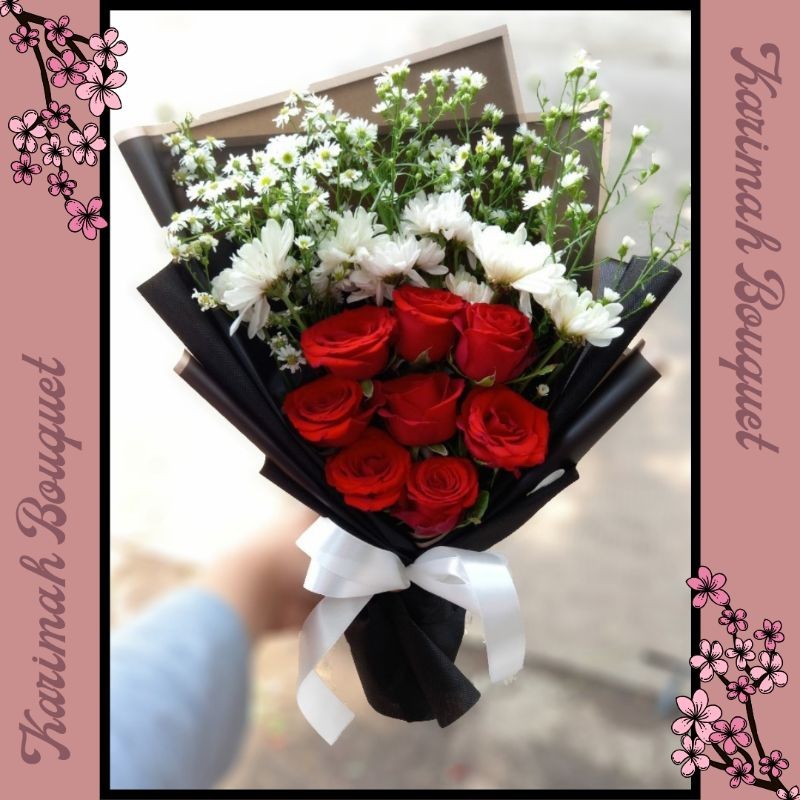 Jual KIRIM INSTANT! Buket Bunga Wisuda Bandung Flower Hand Bouquet Asli ...