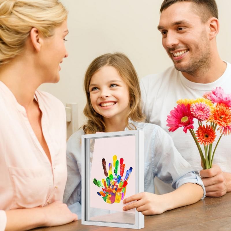 Jual Handprint Keepsake Kit Kid Handprint Frame Wooden Frame Kit ...