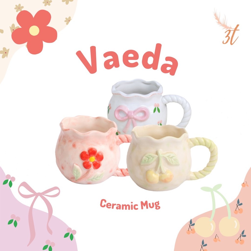 Jual Vaeda Ceramic Mug / Gelas Keramik | Shopee Indonesia