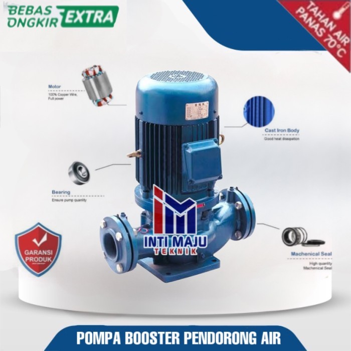 Jual Mesin Pompa Air Dorong Booster Pump Pompa Transfer Pendorong Air ...
