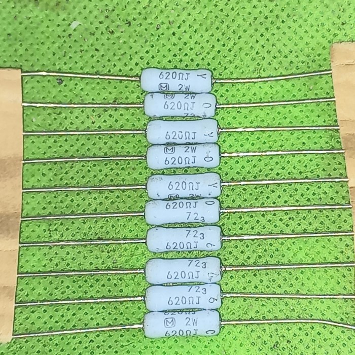 Jual resistor 620R 2W panasonic original japan 620ohm 620 ohm 2 watt ...