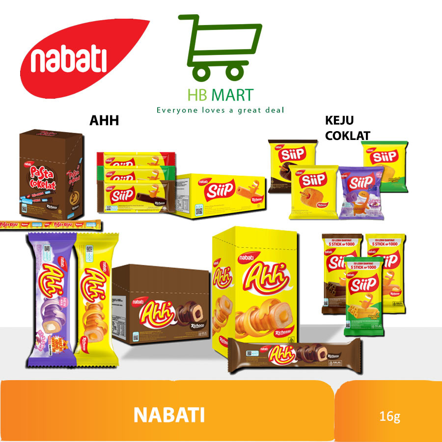 Jual RICHEESE NABATI AHH / RICHEESE NABATI SIIP SEMUA UKURAN ADA ...