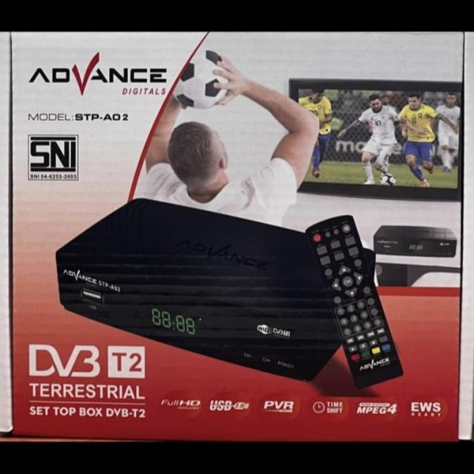 Jual SET TOP BOX Advance STP A02 | Shopee Indonesia