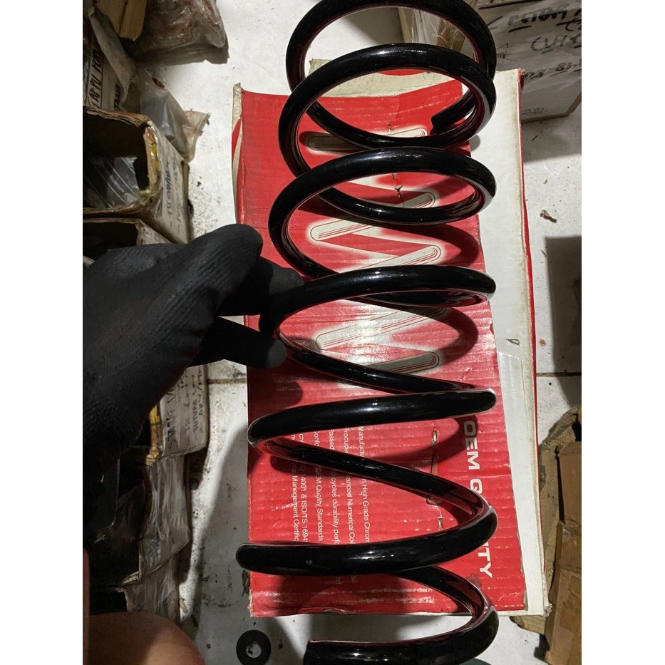 Jual PER KEONG PER SPIRAL COIL SPRING BELAKANG MAZDA INTERPLAY / MAZDA ...