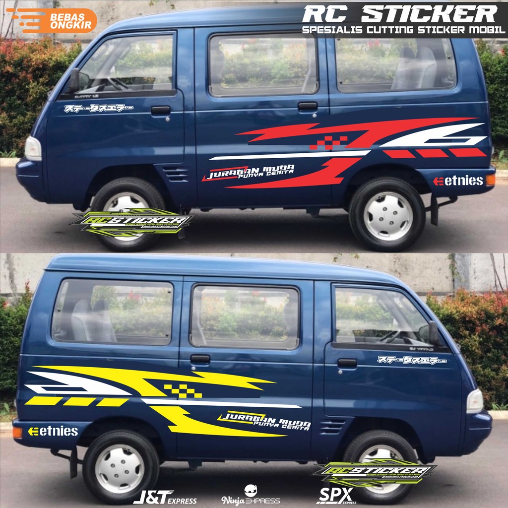 Jual Stiker Mobil carry futura Cutting Sticker Mobil carry futuran Body ...
