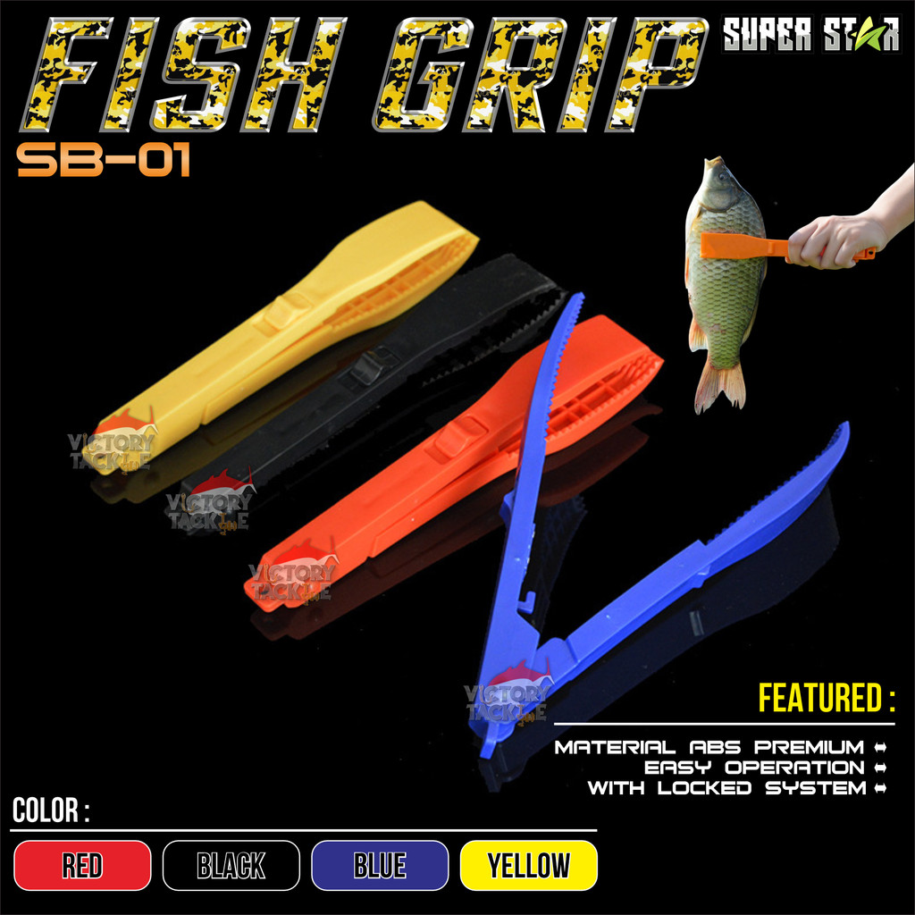 Jual SUPERSTAR SB-01 FISH GRIP ALAT CAPITAN IKAN PENJEPIT IKAN MATERAIL ...