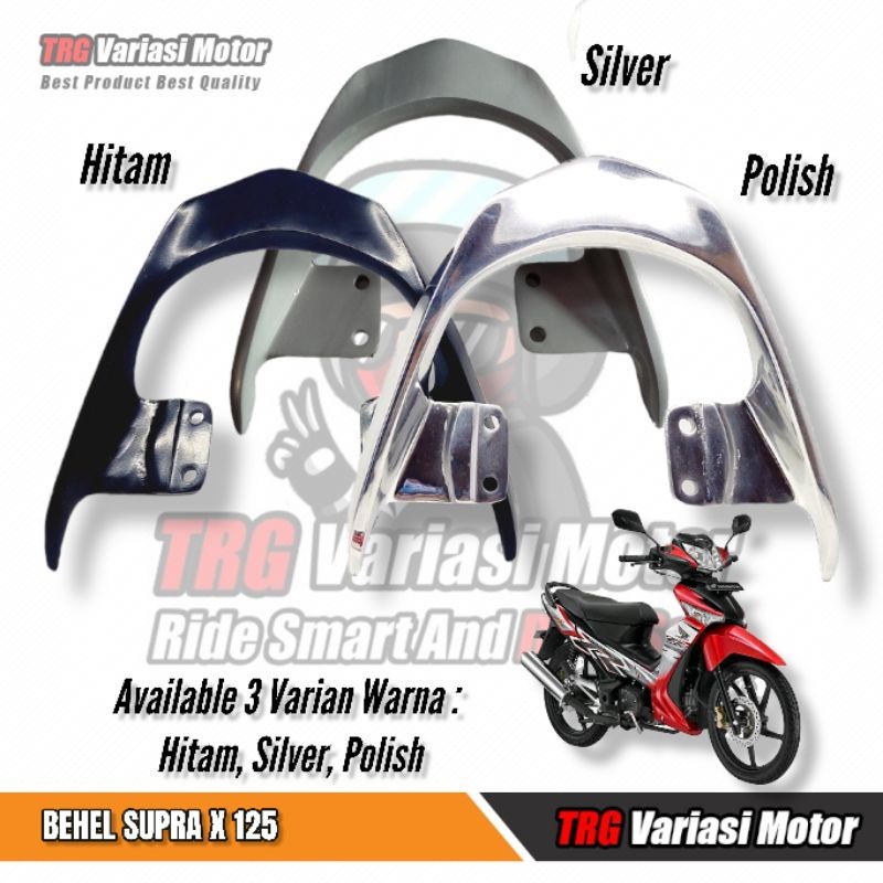 Jual Behel Supra X 125 Begel Supra X 125 Batman TRG Bahan Alumunium ...