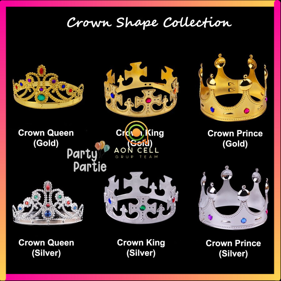 Jual MAHKOTA PESTA RATU RAJA CROWN PARTY MAHKOTA ANAK | Shopee Indonesia