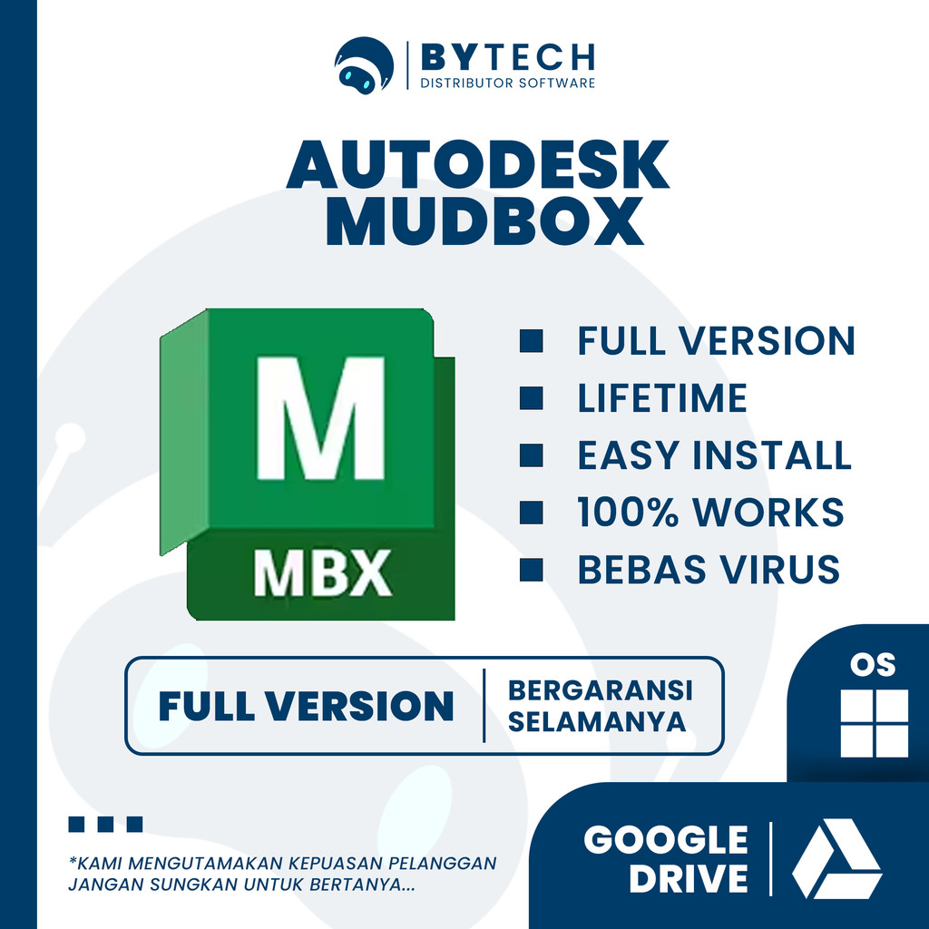 Jual Autodesk Mudbox 2025 2024 2023 2022 2020 | Windows | Shopee Indonesia