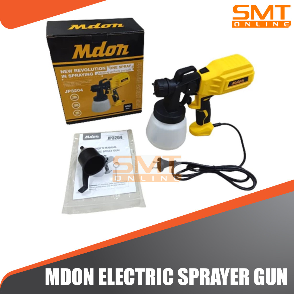Jual Electric Spray Gun 800ML 550WATT Alat Semprot Cat Listrik Pistol ...