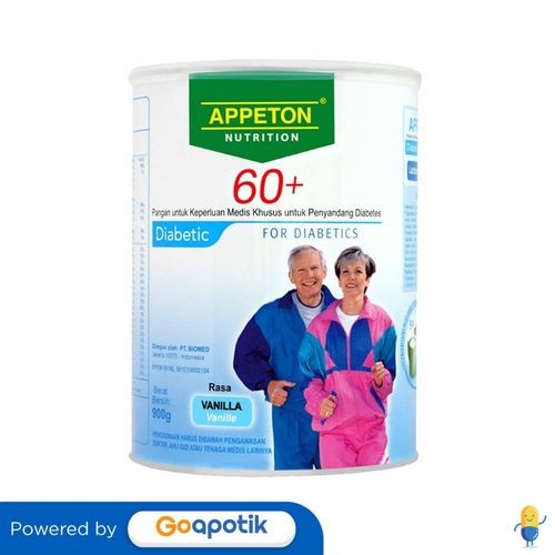 Jual Appeton 60+ Rasa Vanila 900 Gram Kaleng | Shopee Indonesia