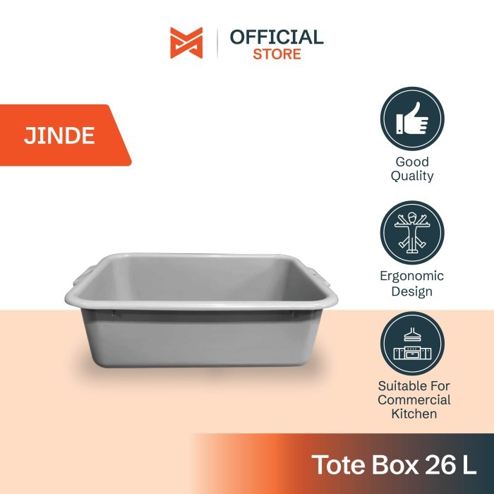 Jual Kotak Penyimpanan Buah Dan Sayuran JINDE TOTE BOX - TOTE BOX 26L ...