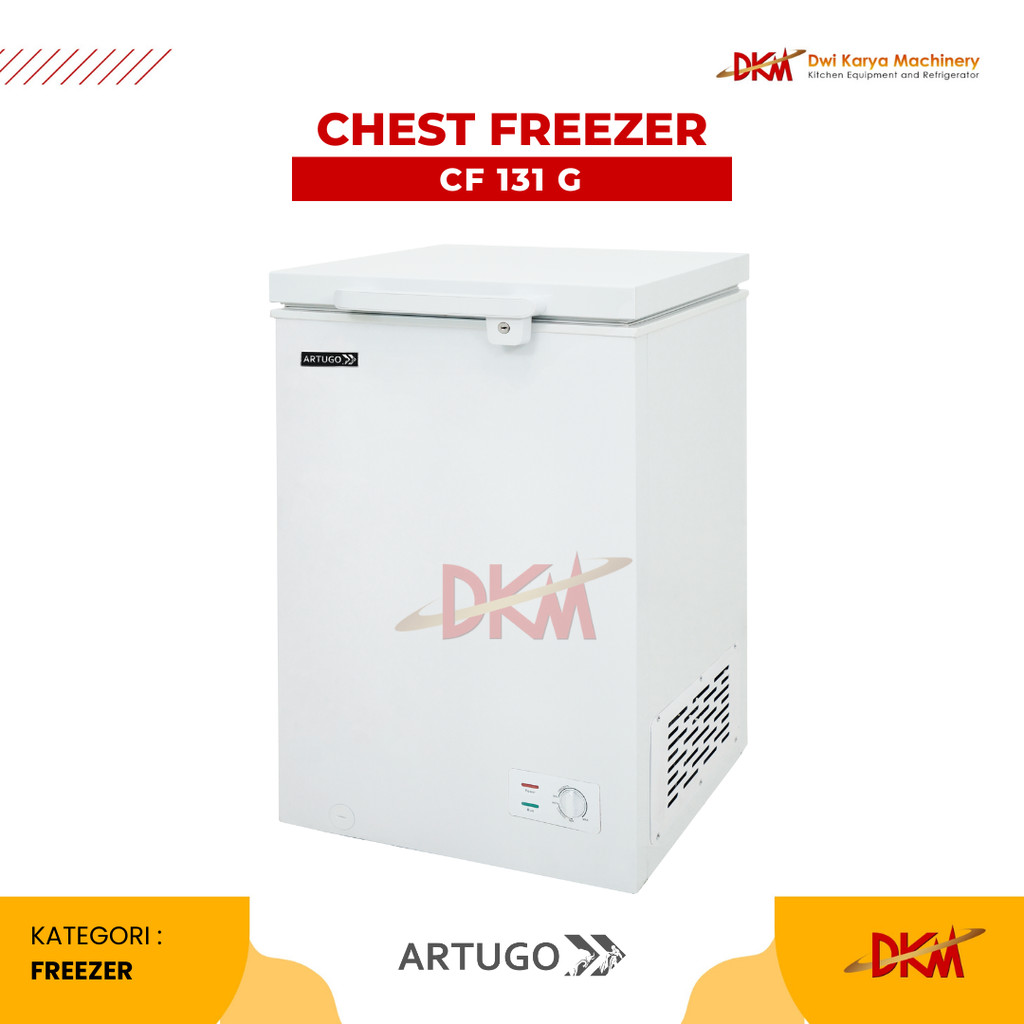 Jual ARTUGO Chest Freezer CF 131 G / CF 131 G Freezer Box PCM inner ...