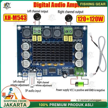 Jual TPA3110 XH-A232 POWER AMPLIFIER CLASS D 30W+30W 2.0 DIGITAL STEREO MINIATUR/M 543 KIT AMPLI ...